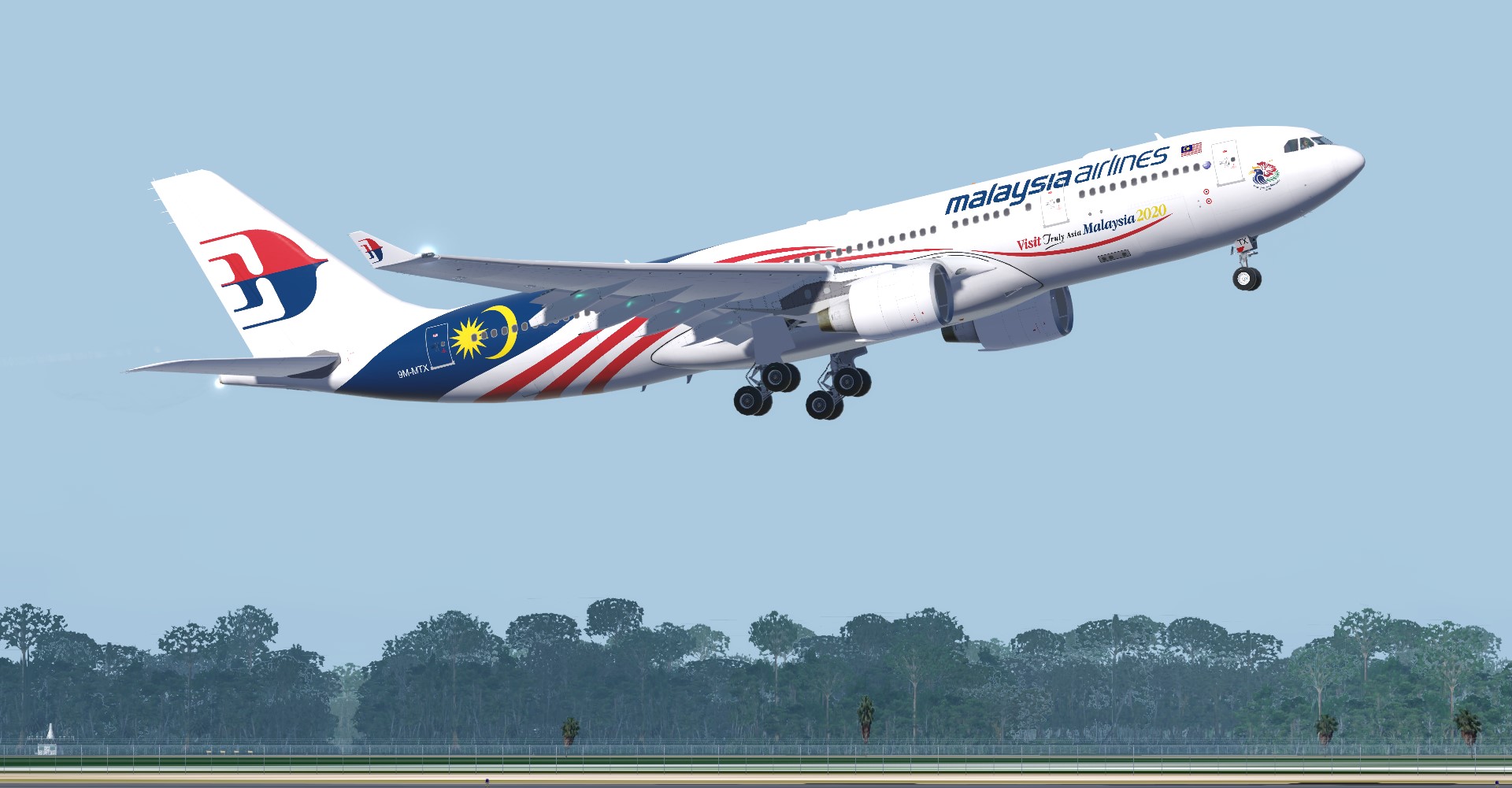 More images for FSX%2FP3D+Malaysia+Airlines+%27Negaraku%27+Thomas+Ruth+A330-200+PW+%289M-MTX%29 ...