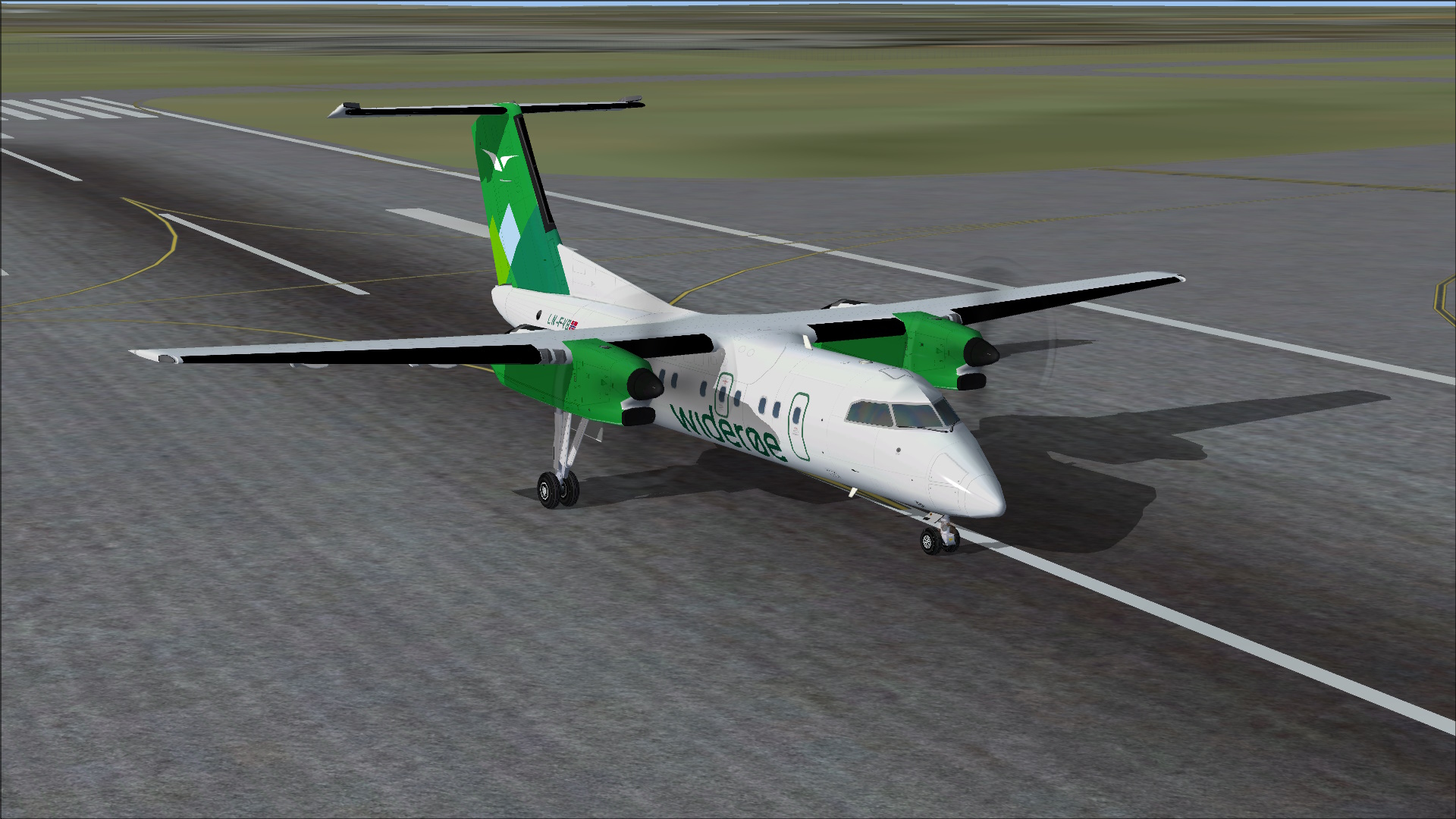 More images for FSX+Bombardier+Dash-8+100+Wideroe+package