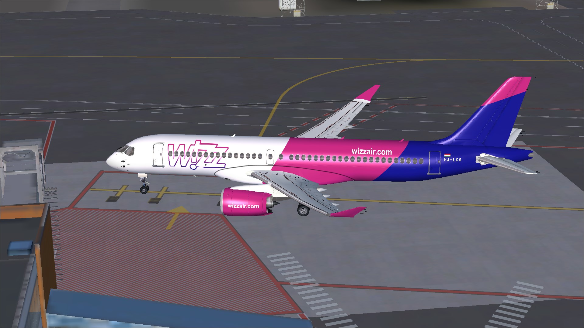 More images for VirtualCol+Airbus+A220-300+Wizz+Air+4+Pack+Textures+ ...