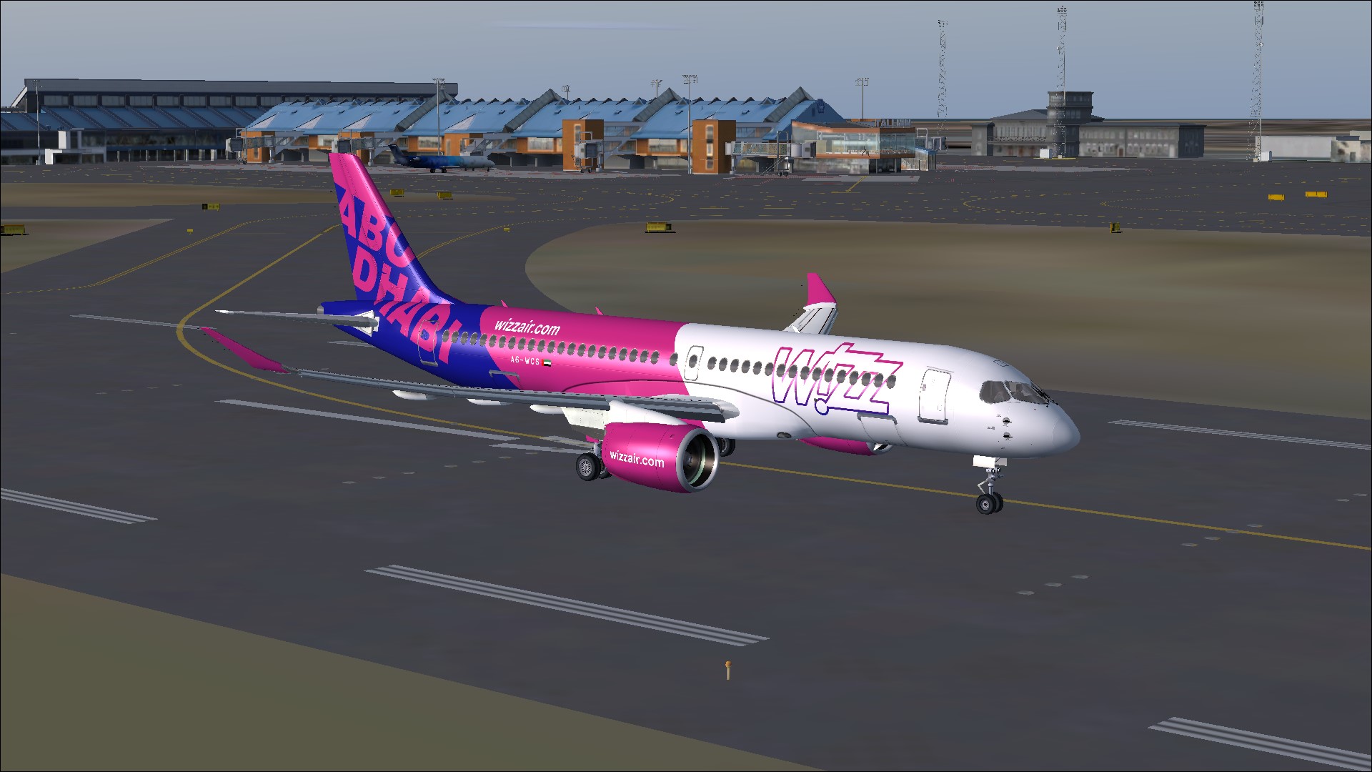 More images for VirtualCol+Airbus+A220-300+Wizz+Air+4+Pack+Textures+ ...