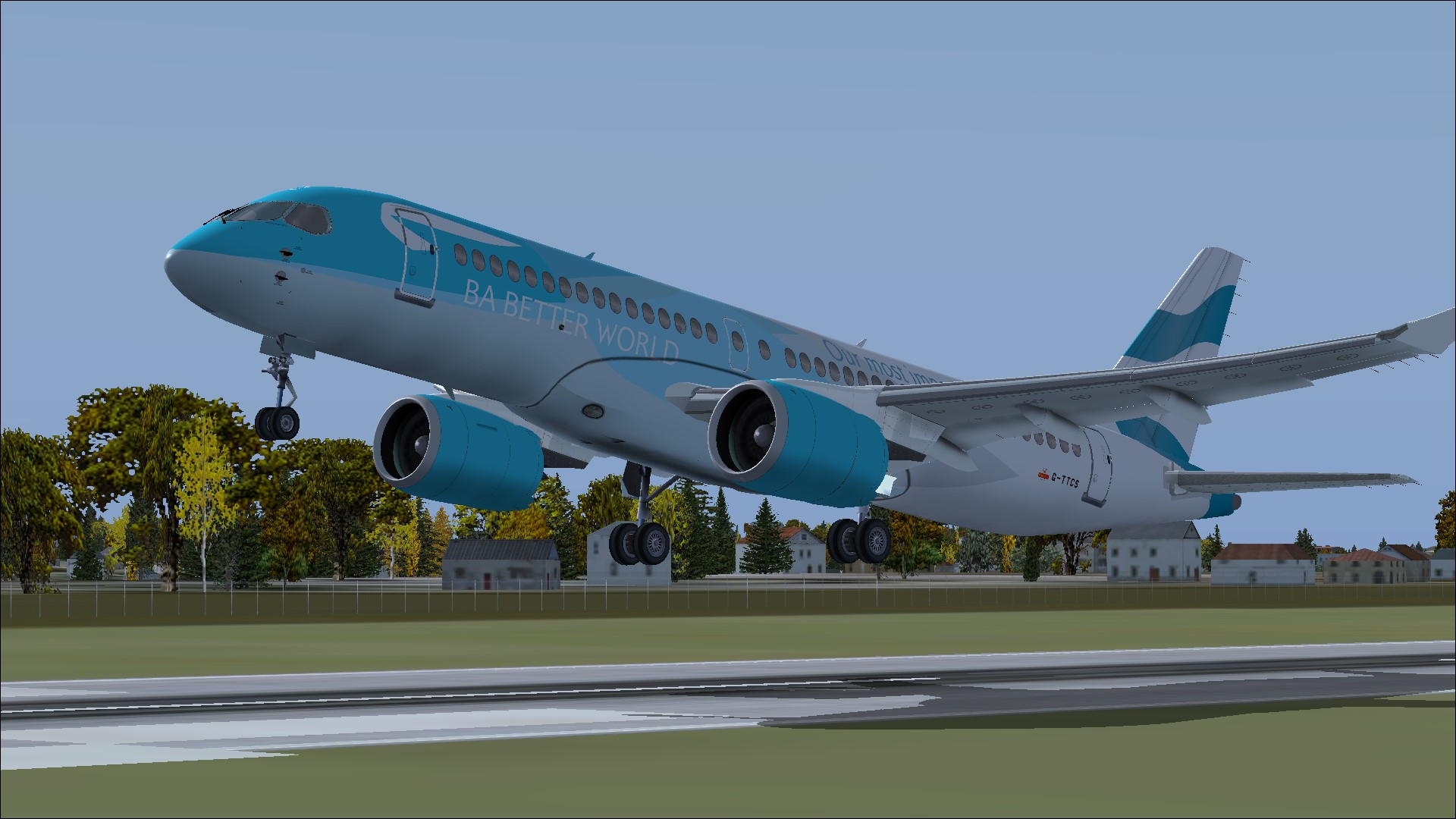 More images for VirtualCol+Airbus+A220-300+British+Airways+and+BA ...