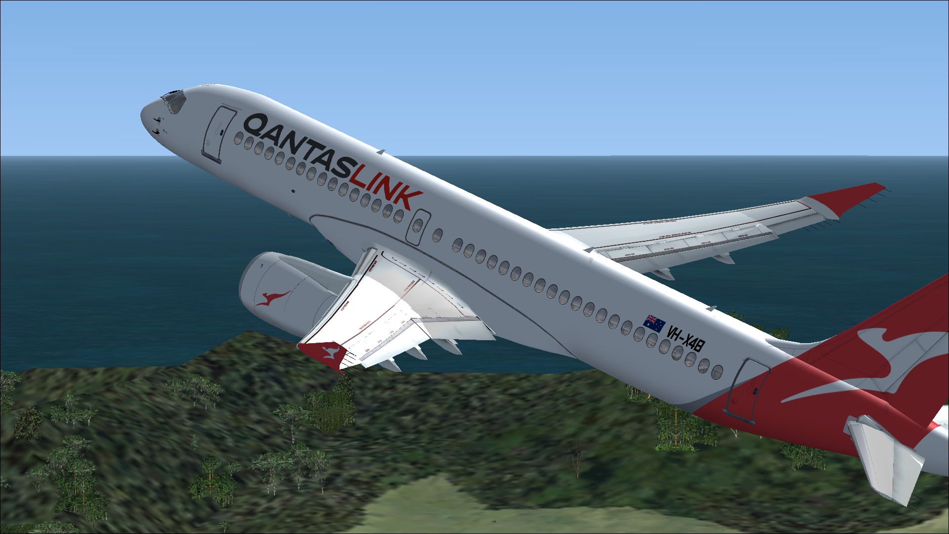 More images for VirtualCol+Airbus+A220-300+Qantas+Link+Textures