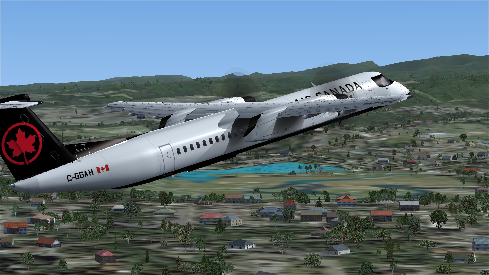 More images for VirtualCol+DASH-8+Q400+Air+Canada+2017+Textures