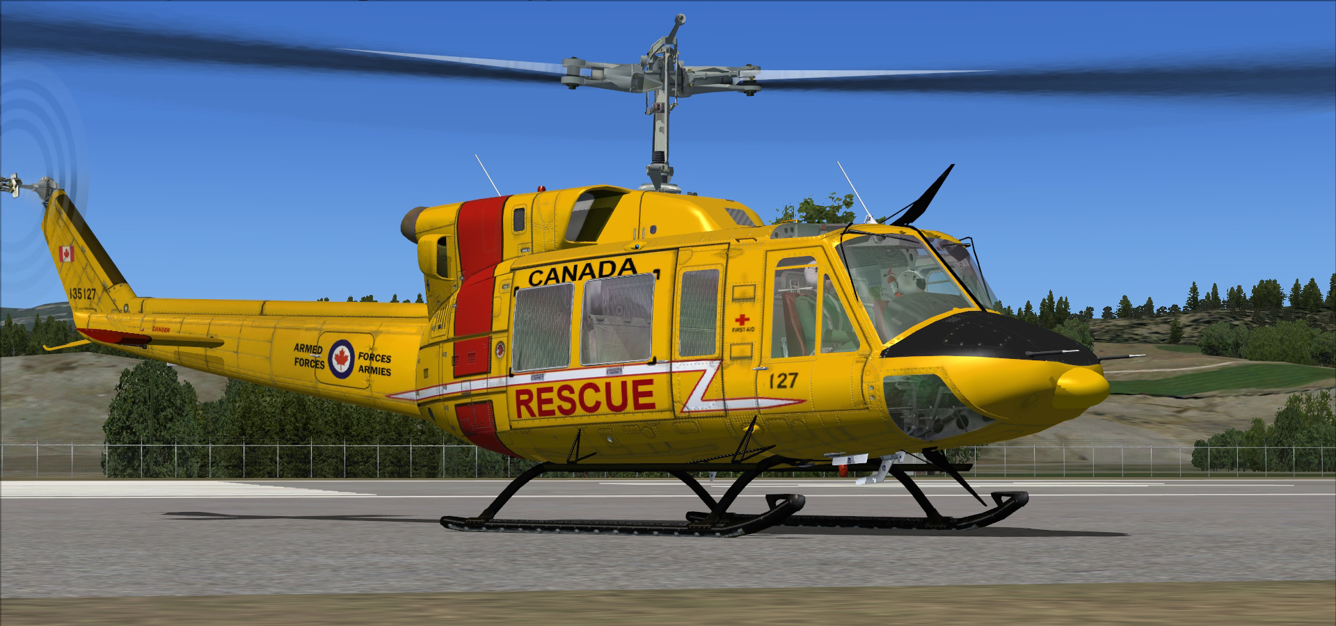 More images for FSX++Cera+Sim+Bell+212+CDN+Rescue+Textures