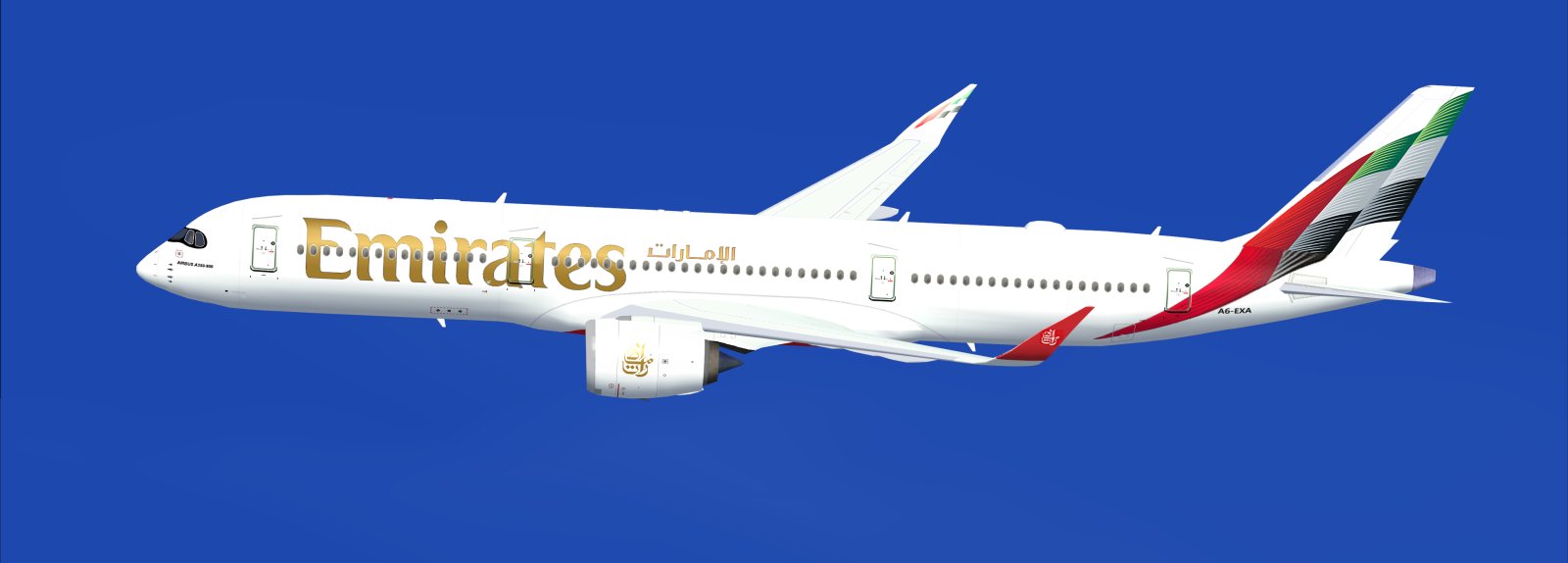 More images for FSX+Emirates+Airbus+A350-900+AGS-5G.