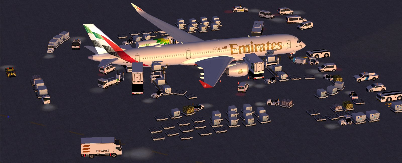 More images for FSX+Emirates+Airbus+A350-900+AGS-5G.