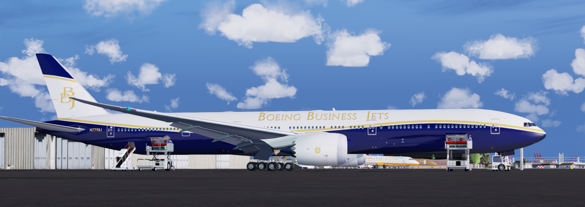 More images for FSX%2FP3D++Boeing+777-9+Boeing+Business+Jets+Package+v2