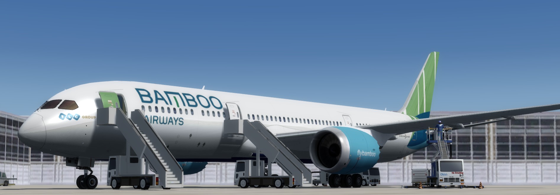 More images for FSX%2FP3D+Boeing+787-9+Bamboo+Airways+Package+v2