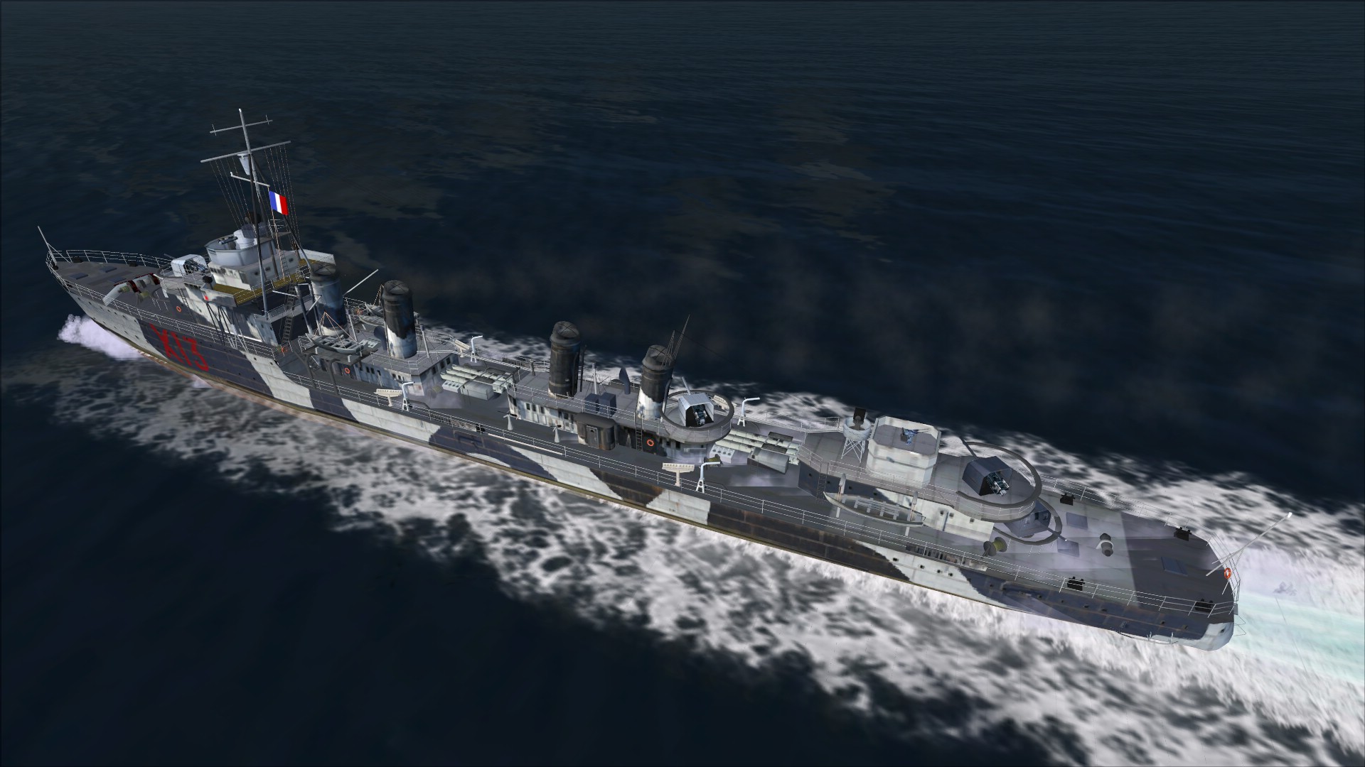 More images for FSX%2FFS2004+Pilotable+French+WW2+Heavy+Destroyer+Aigle