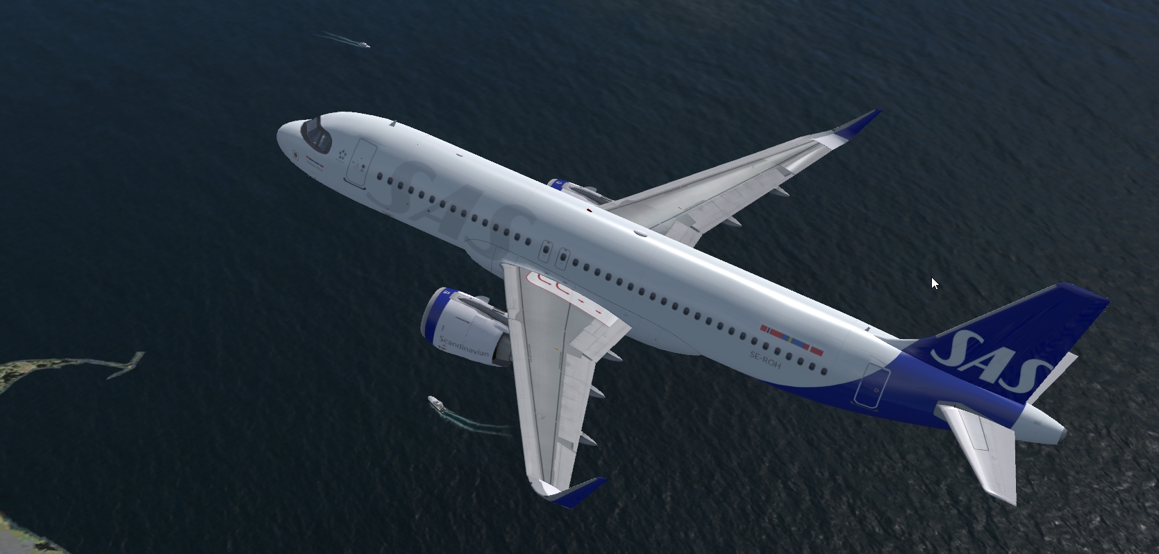 More images for FSX%2FP3D+Airbus+A320Neo+SAS+Scandinavian+Airlines+package