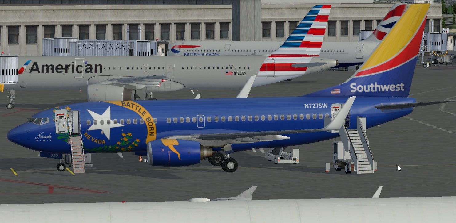 More images for FSX%2FP3D+Boeing+737-700+Southwest+Airlines+Nevada+One ...