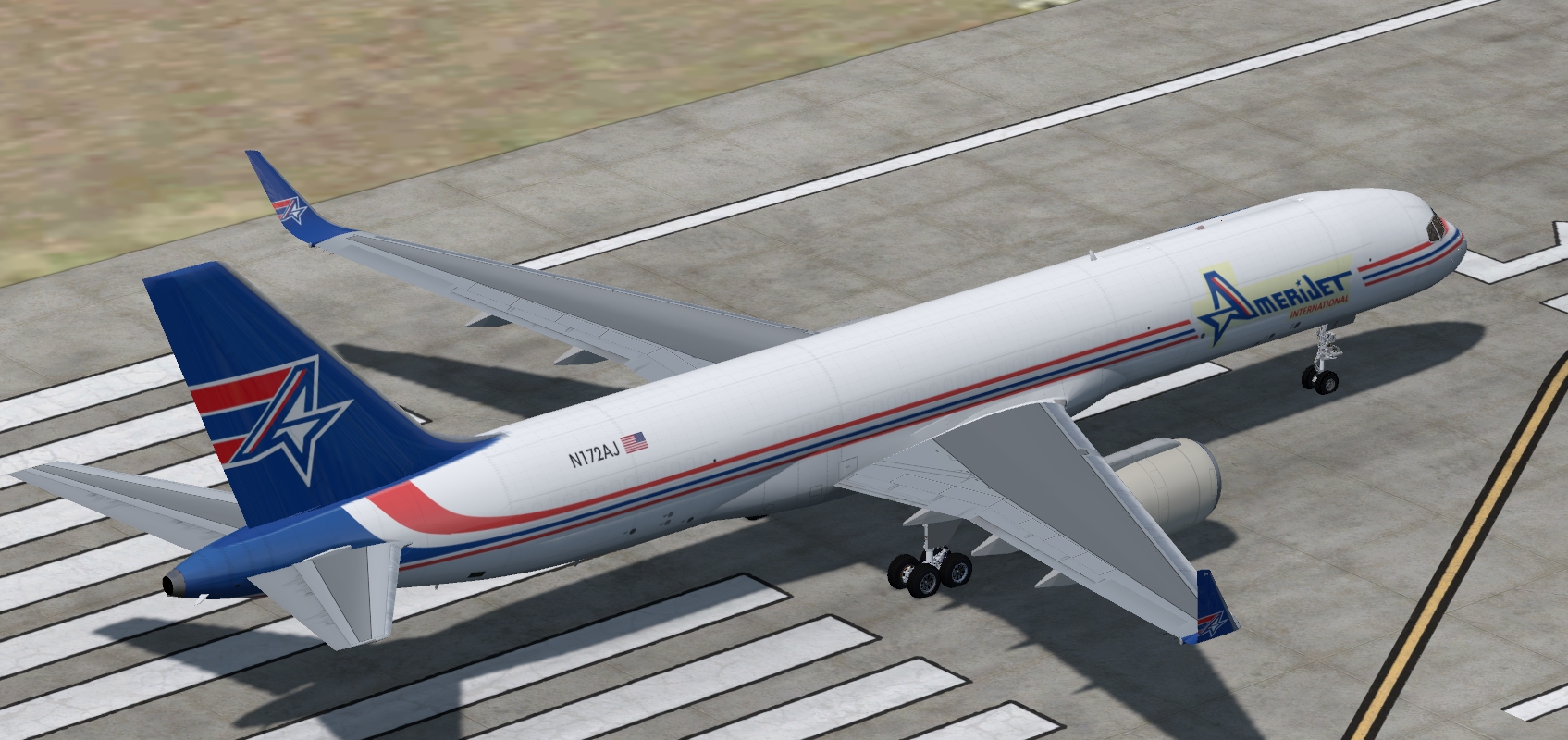 More images for FSX%2FP3D+Boeing+757-223PCF+Amerijet+package