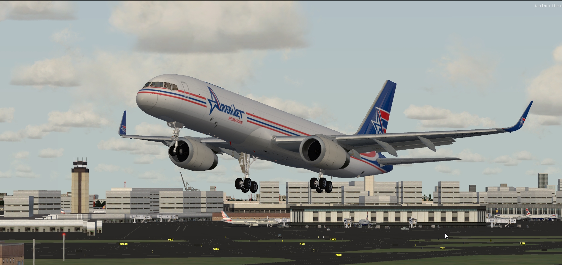 More images for FSX%2FP3D+Boeing+757-223PCF+Amerijet+package