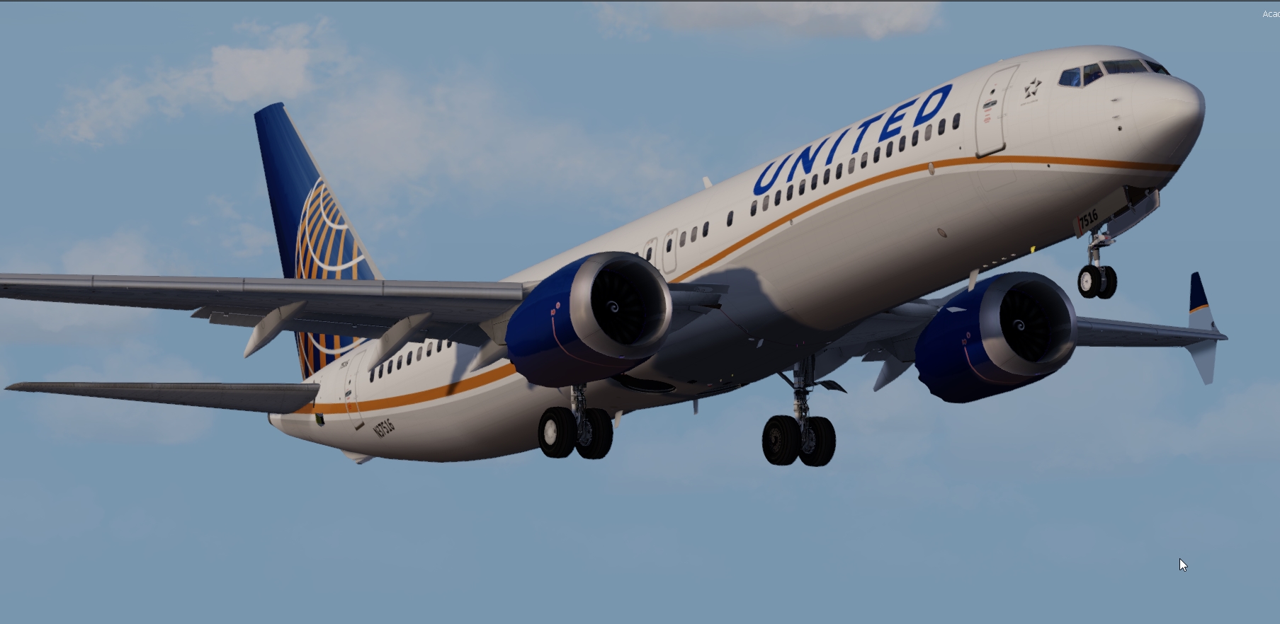 More images for FSX%2FP3D+Boeing+737-Max+9+United+Airlines+package+v2