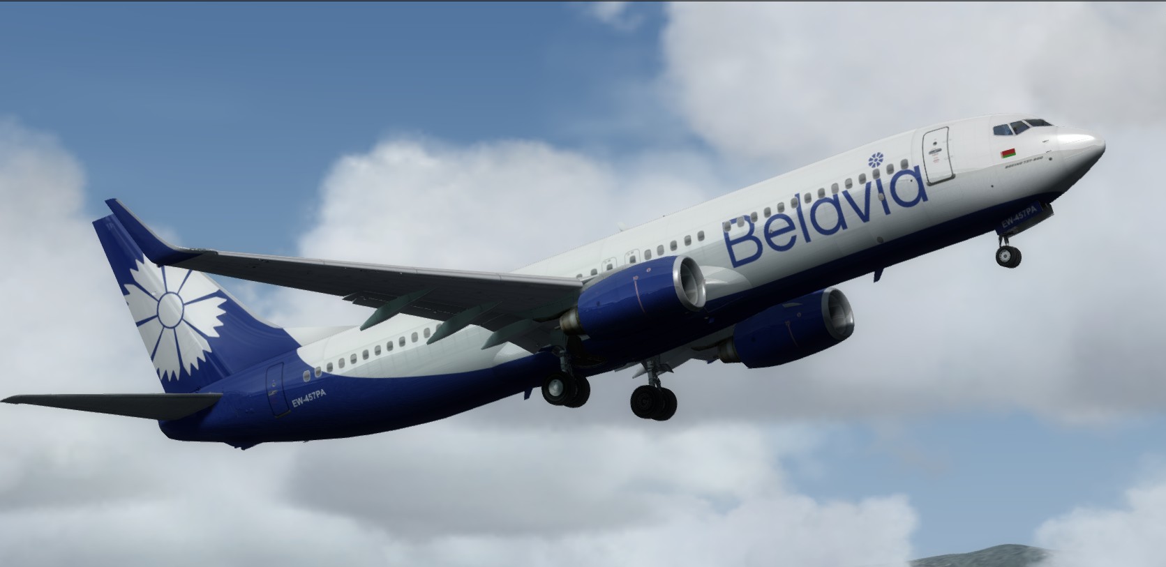More images for FSX%2FP3D+Boeing+737-800+Belavia+package+v2