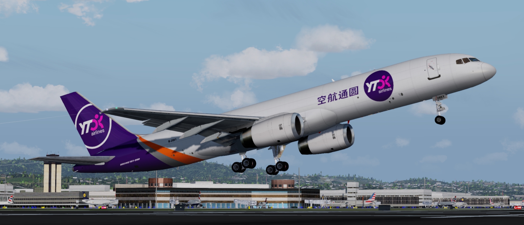 More images for Boeing+757-200F+YTO+Airlines+v2