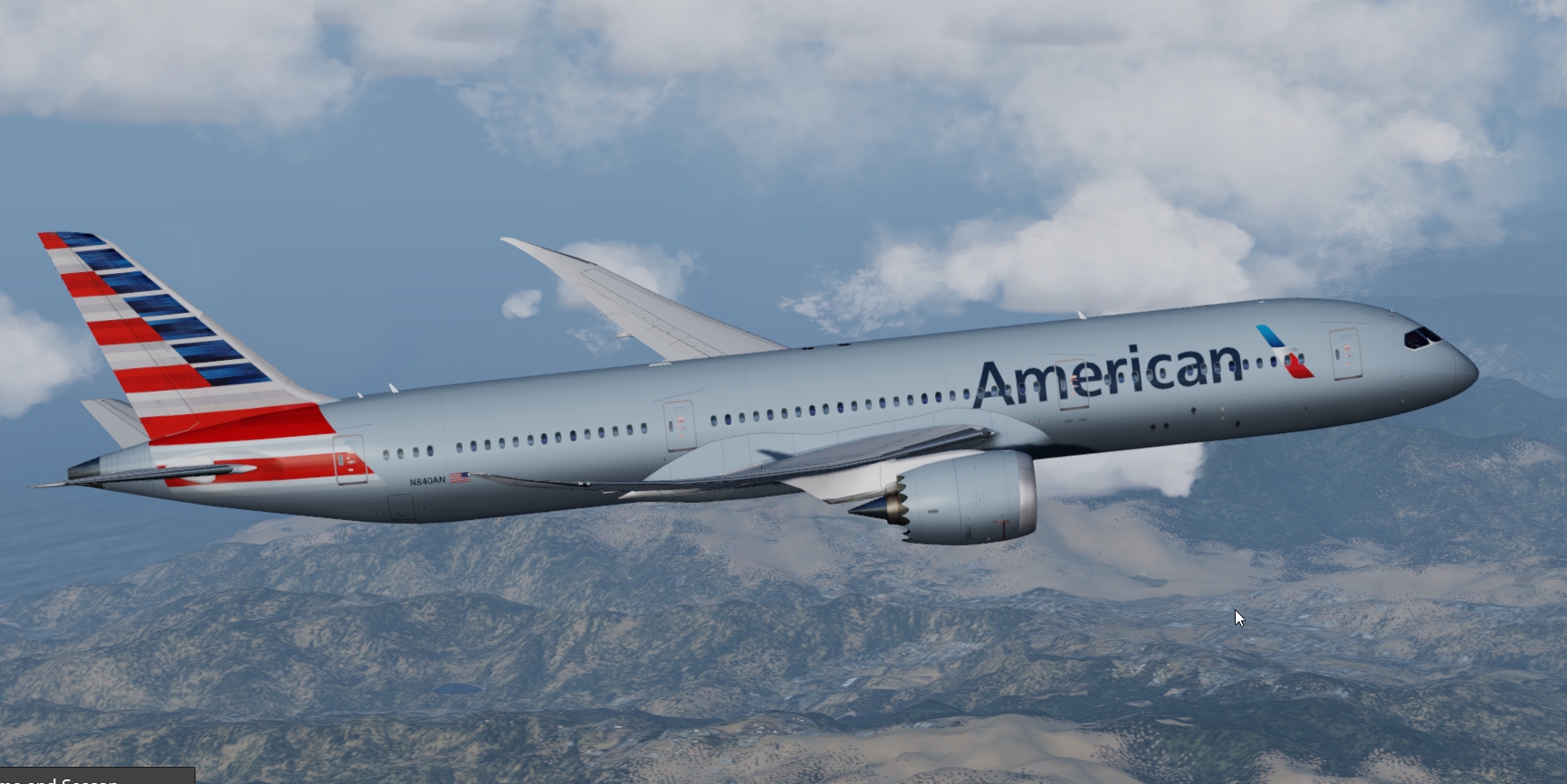 More images for FSX%2FP3D+Boeing+787-9+American+Airlines++package+v3