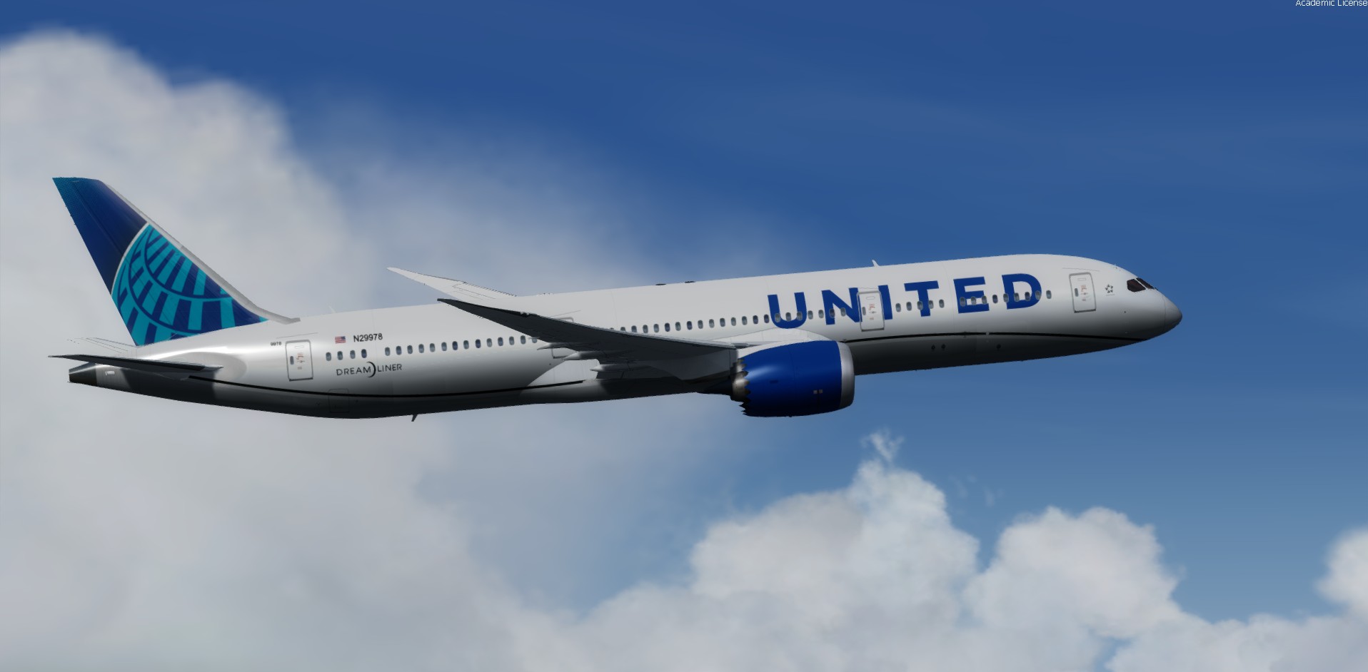 More images for FSX%2FP3D+Boeing+787-9+United+Airlines+package+V3