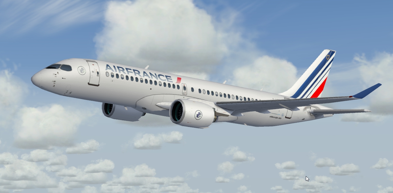 More images for FSX+Airbus+A220-300+Air+France+package