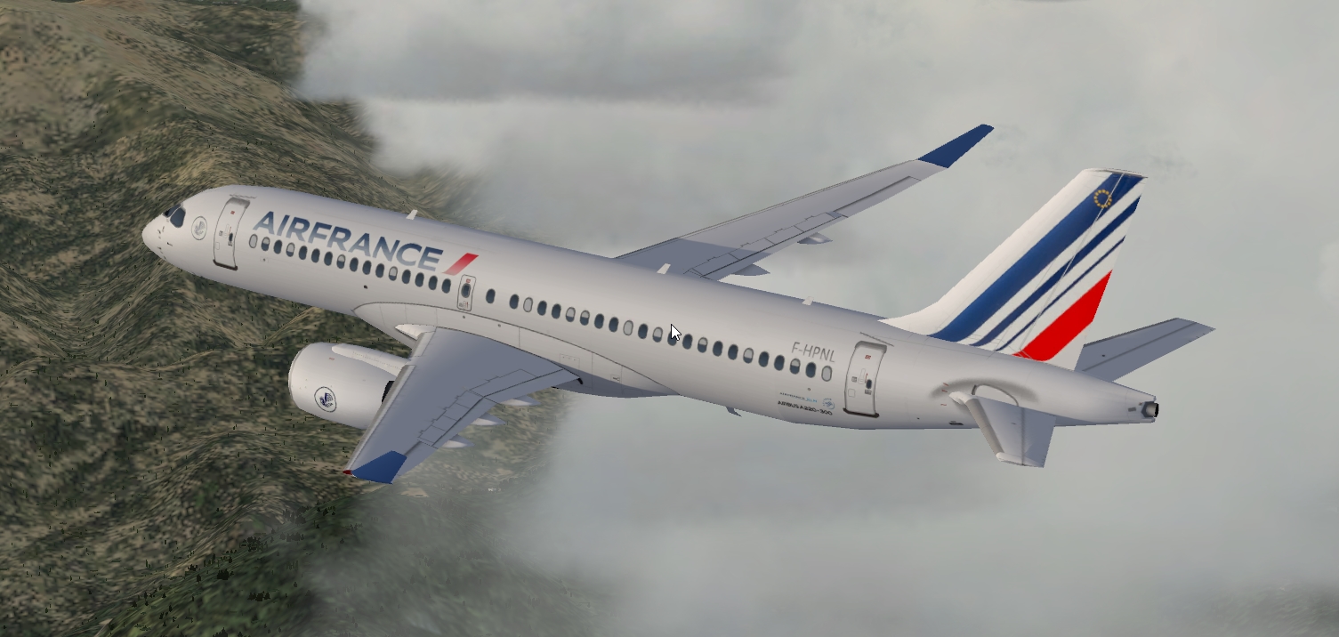 More images for FSX+Airbus+A220-300+Air+France+package