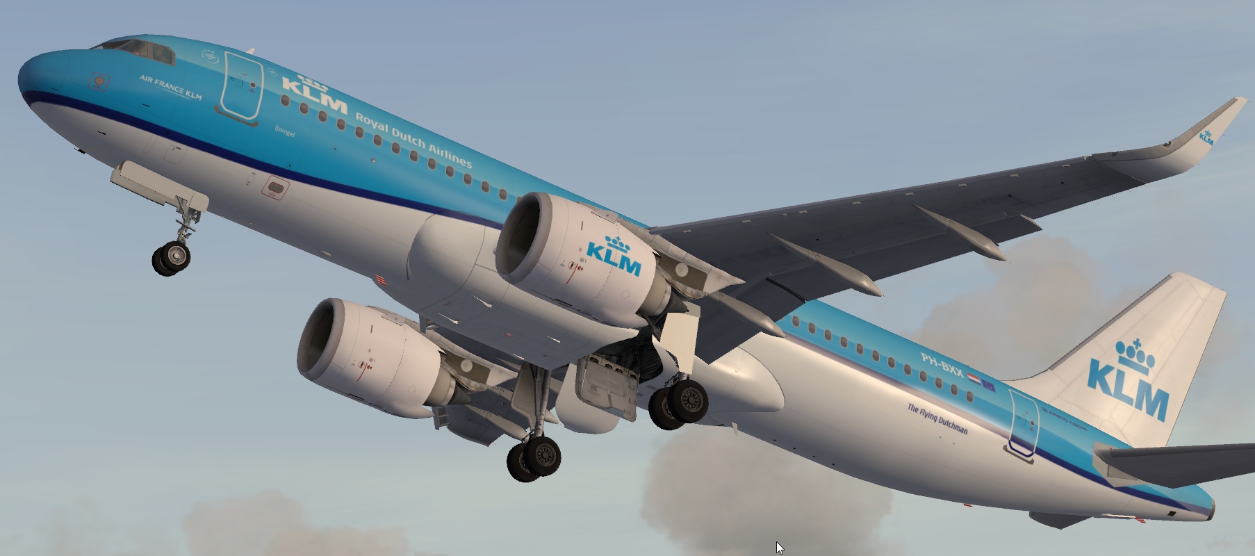 More images for FSX%2FP3D+Airbus+A320-251N+NEO+KLM+package