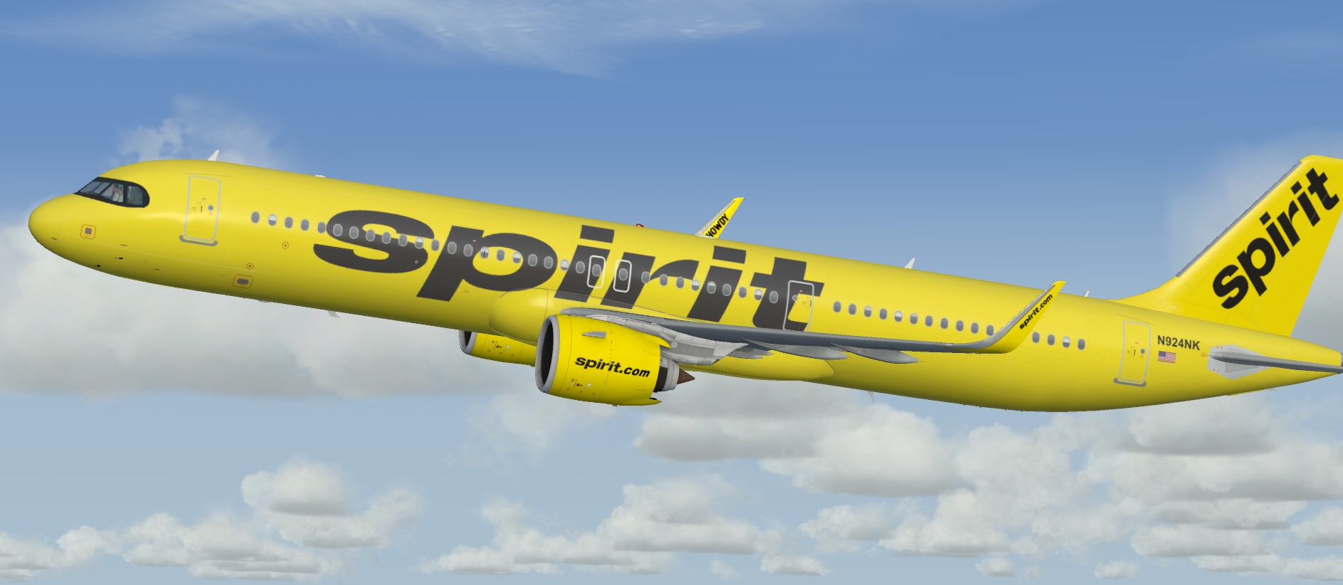 More images for FSX%2FP3D+Airbus+A321+NEO+Spirit+Airlines+Package