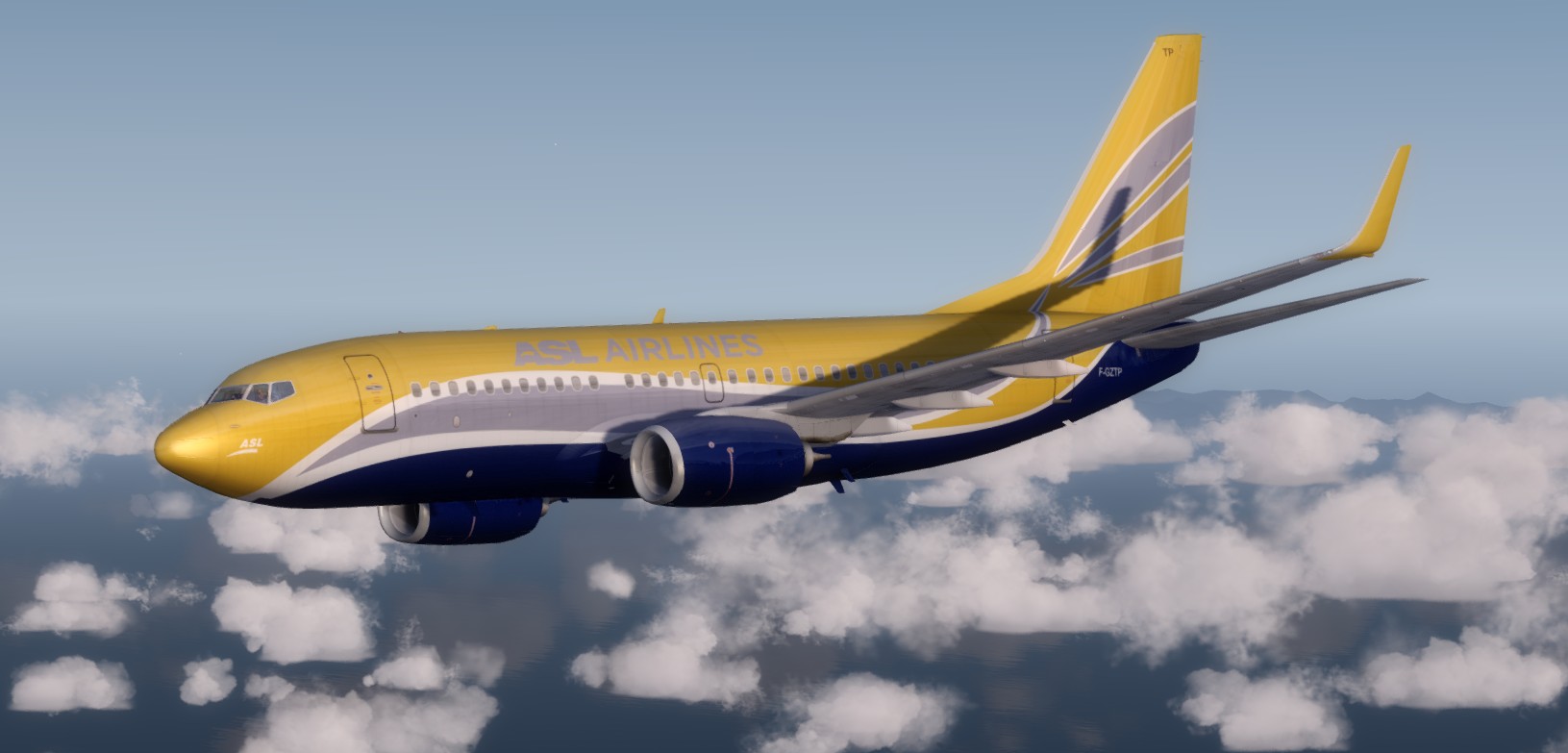 More images for FSX%2FP3D+Boeing+737-700+ASL+Airlines+France+package+v2
