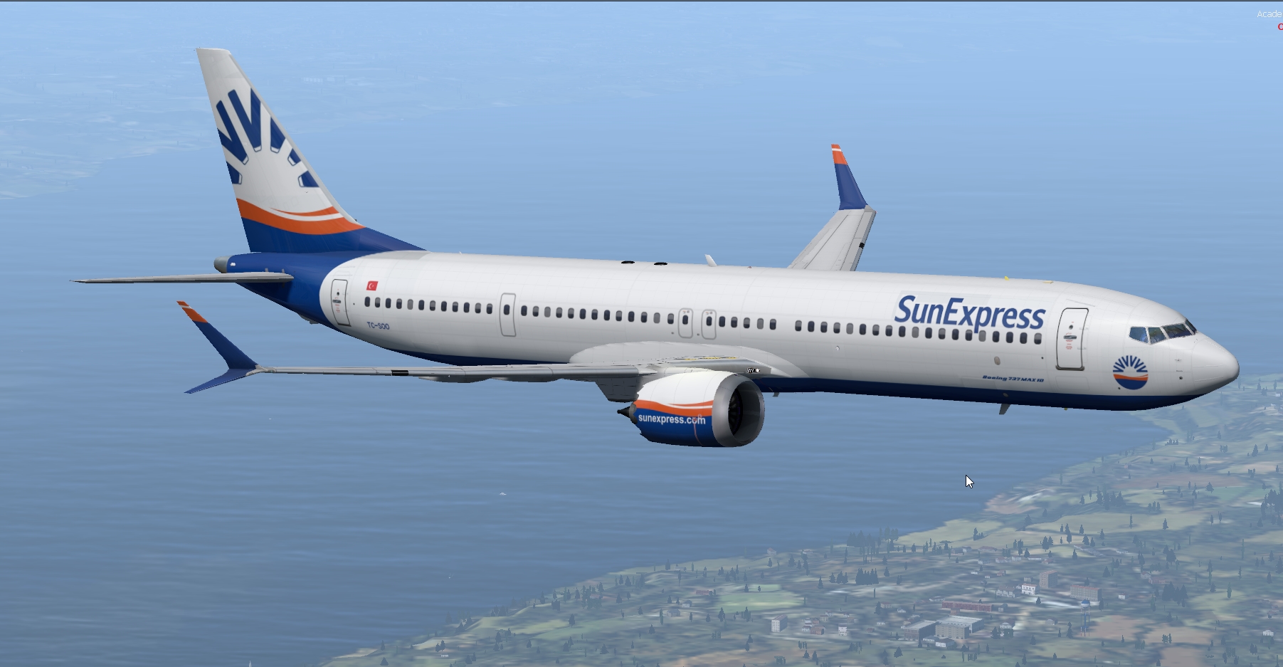 More images for FSX%2FP3D+Boeing+737-Max+10+SunExpress