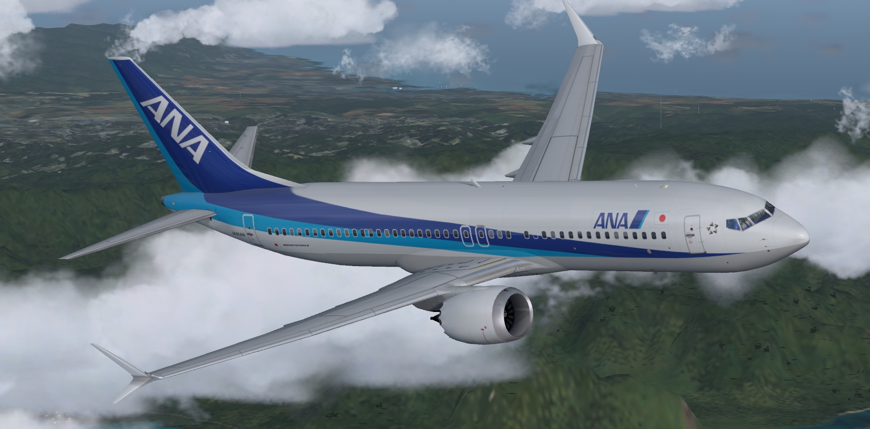 More images for FSX%2FP3D+Boeing+737+Max+8+ANA+All+Nippon+Airlines+package