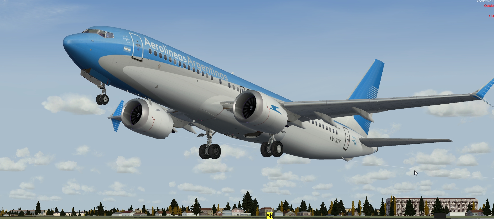 More images for FSX%2FP3D+Boeing+737+Max+8++Aerolineas+Argentinas+Package