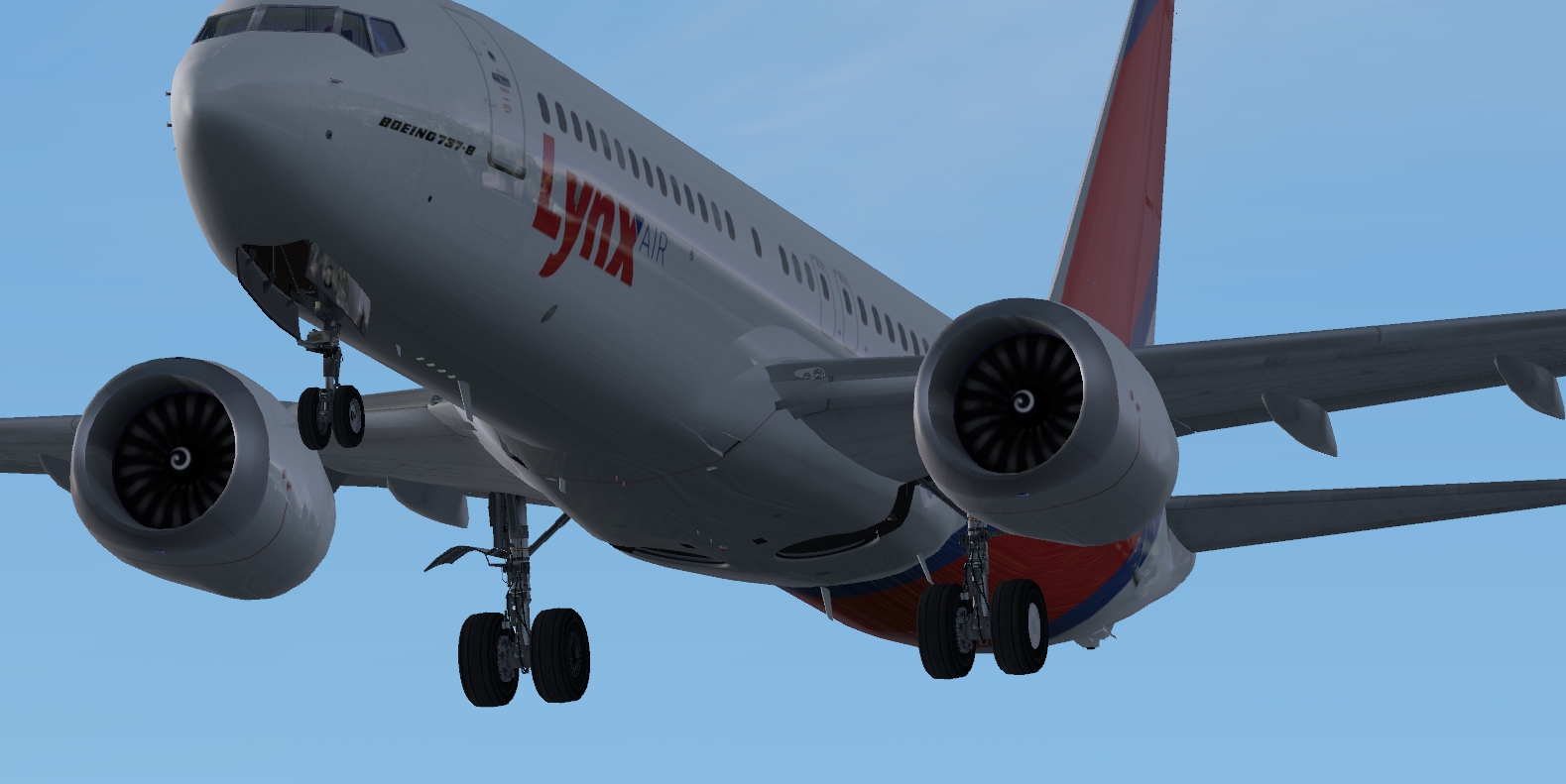 More images for FSX%2FP3D+Boeing+737+Max+8+Lynx+Air+Package