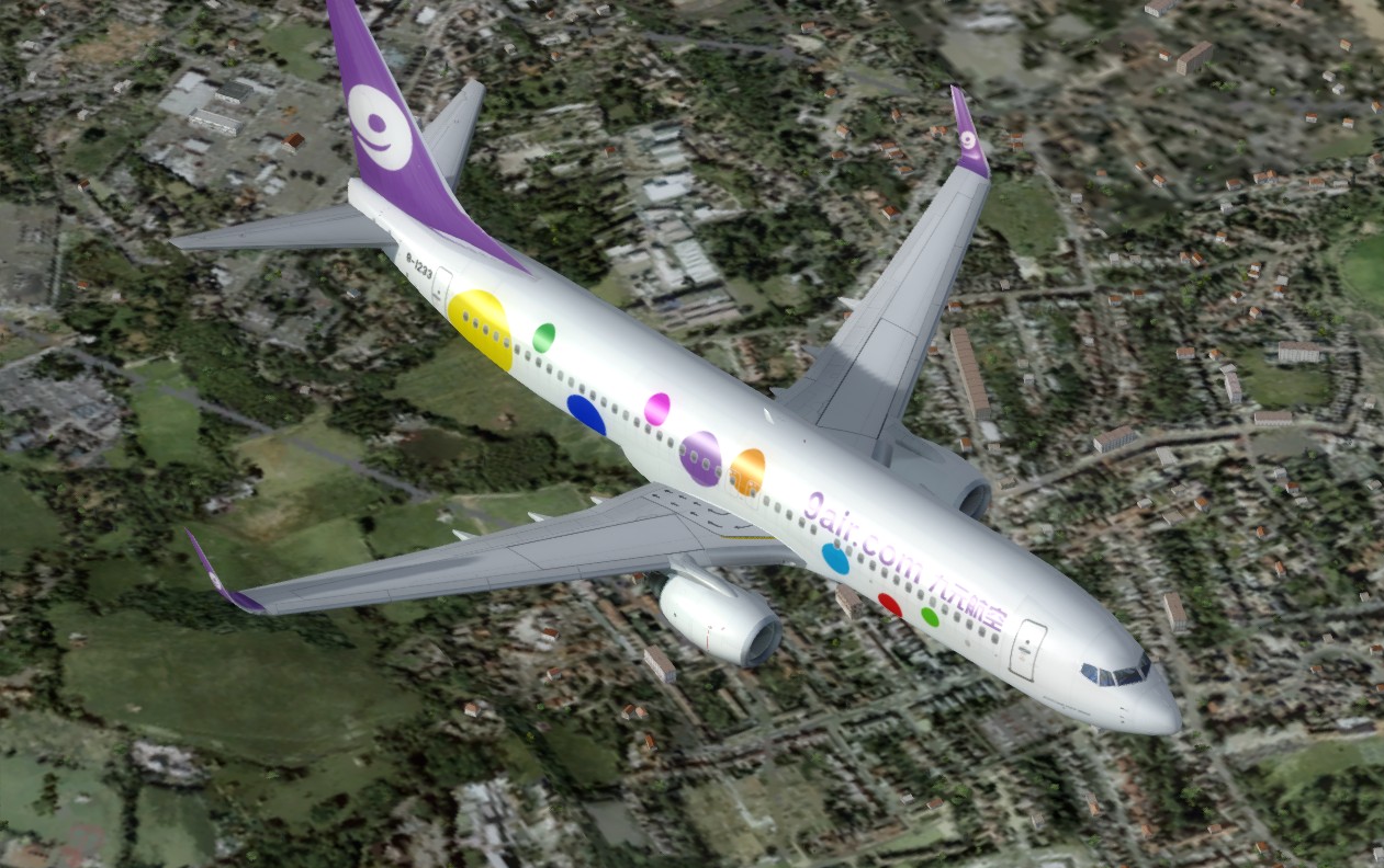 More images for FSX%2FP3D+Boeing+737-800+9+Air+package+v2