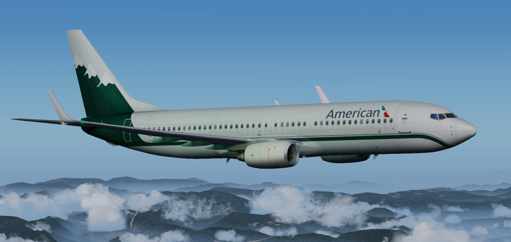 More images for FSX%2FP3D+Boeing+737-800+American+Airlines+%27Reno+Air ...