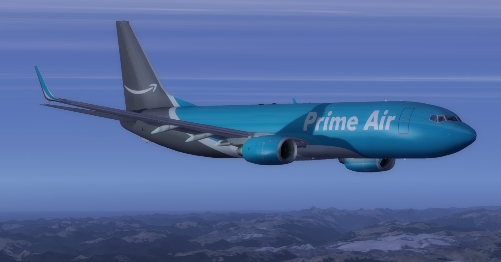 More images for FSX%2FP3D+Boeing+737-800BCF+Amazon+Prime+Air+package+v2