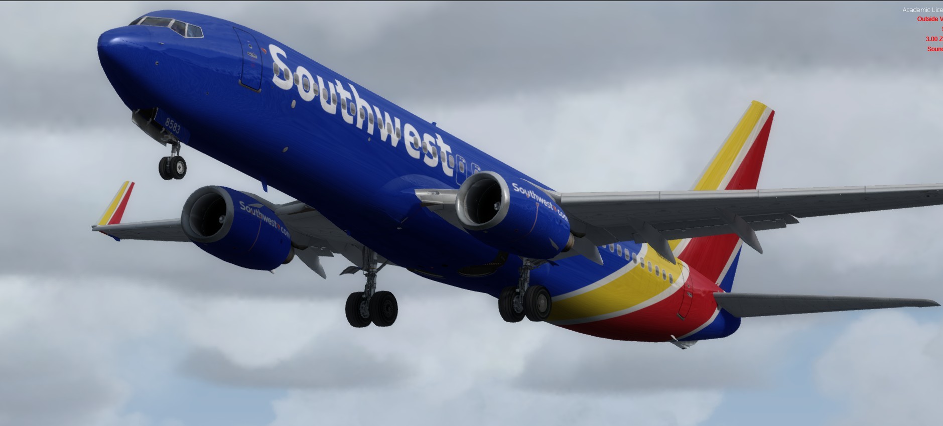 More images for FSX%2FP3D+Boeing+737-800+Southwest+Airlines+package+v2