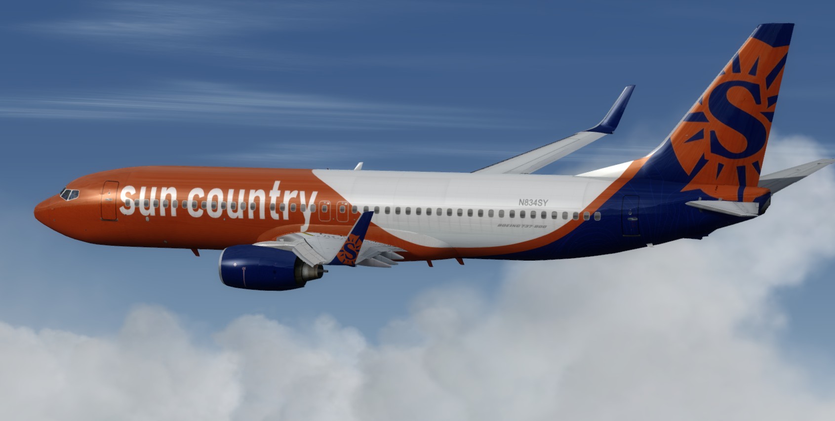 More images for FSX%2FP3D+Boeing+737-800+Sun+Country+Airlines+package+v2