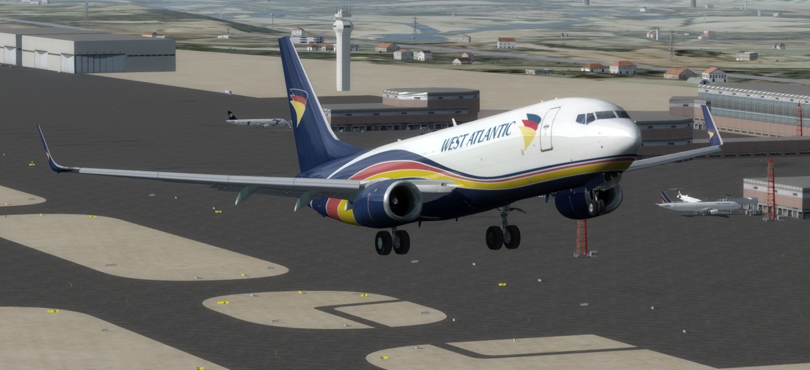More images for FSX%2FP3D+Boeing+737-800BCF+West+Atlantic+UK+package+v2