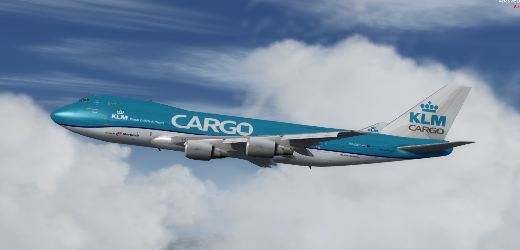 More images for FSX%2FP3D+Boeing+747-400F+KLM+Cargo+package+v2