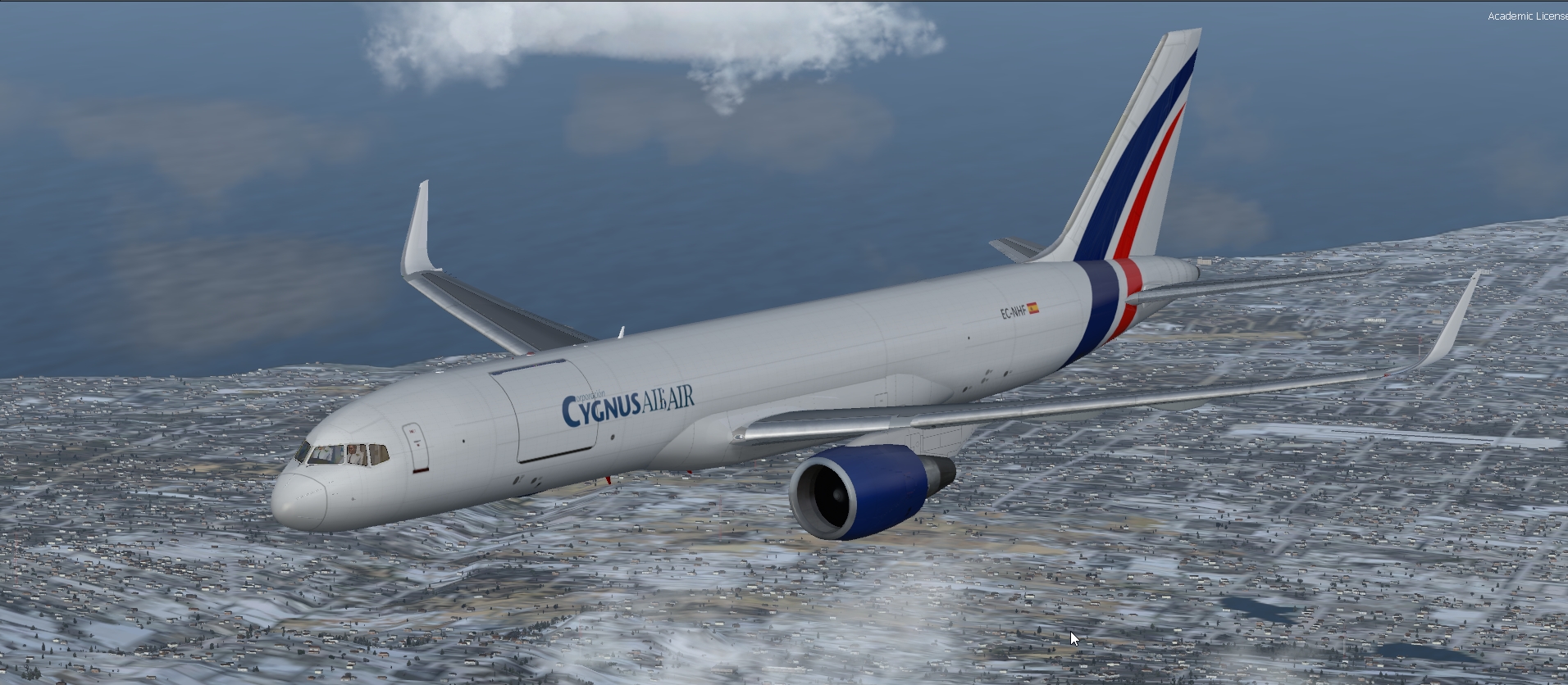More images for FSX%2FP3D+Boeing+757-200F+Cygnus+Air+Cargo+package+v2