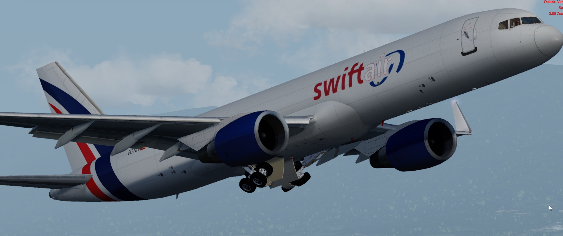 More images for FSX%2FP3D+Boeing+757-200F+Swiftair+Cargo+package+v2