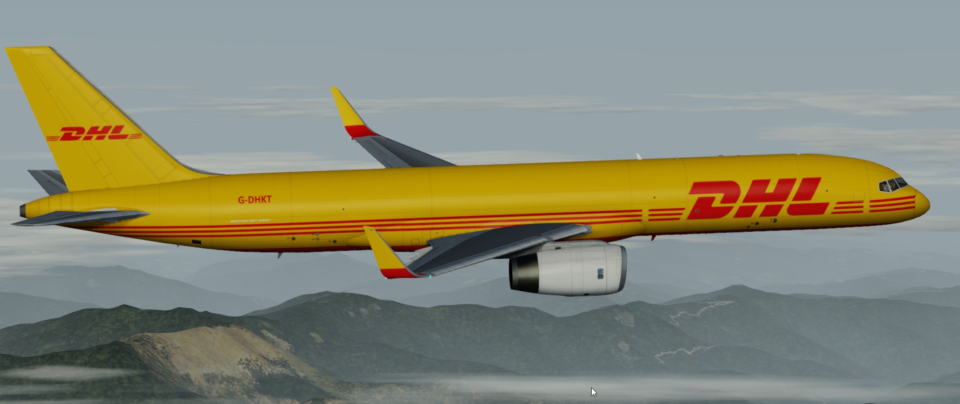 More images for FSX%2FP3D+Boeing+757-223PCF+DHL+Air+UK+package+v2
