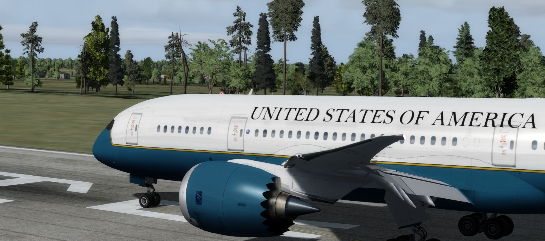 More images for FSX%2FP3D+Boeing+787-8+Air+Force+One+package+v2.