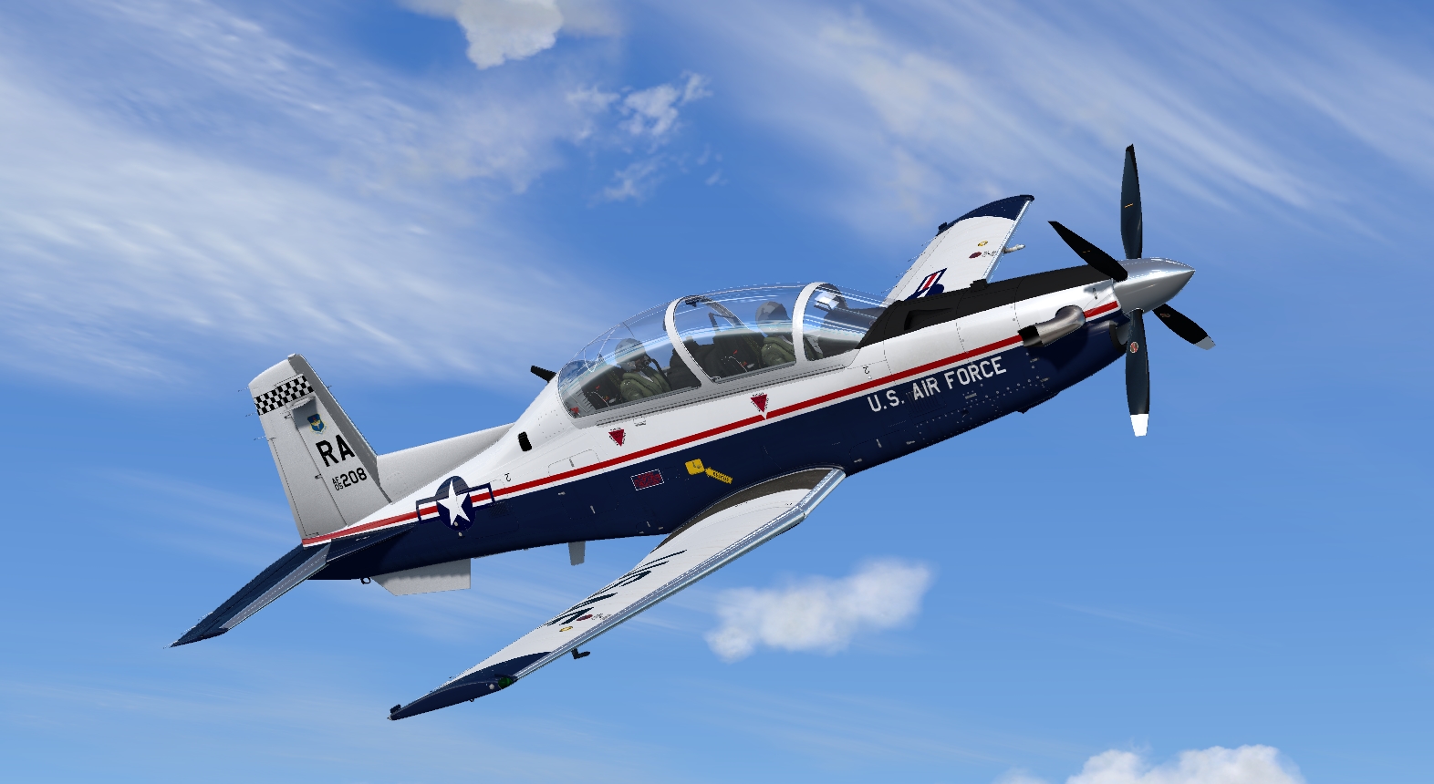 More images for FSX%2FP3D+Beechcraft+T-6%2FB+Texan+II+package