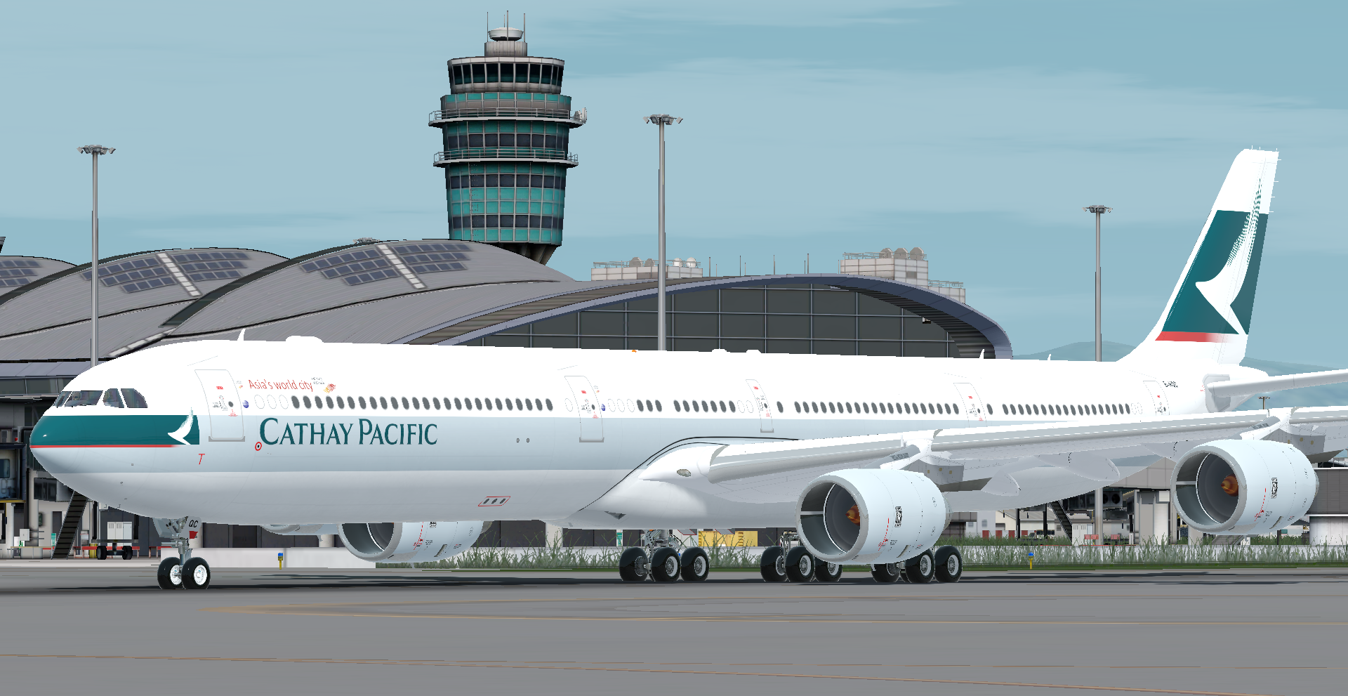More images for FSX%2FP3D+Cathay+Pacific+%28B-HQC%29+Thomas+Ruth+A340 ...