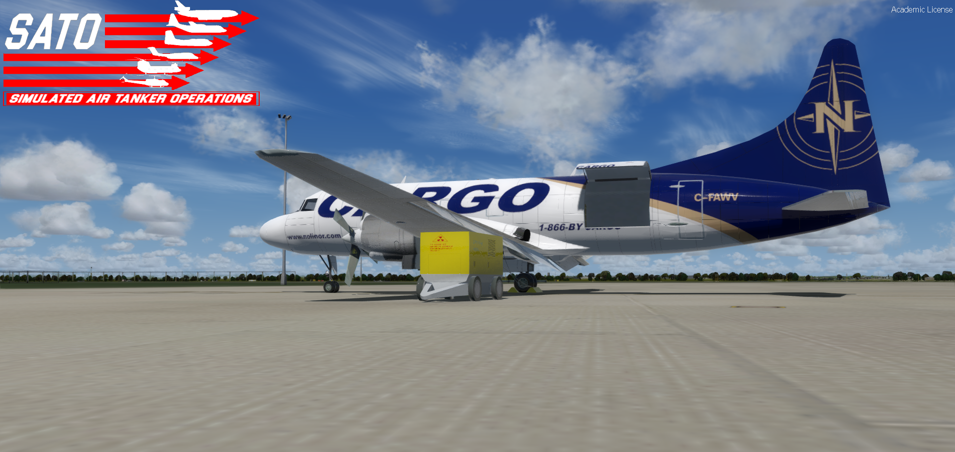 More images for P3DV4%2B+Convair+CV-580F+Freighter+Pack