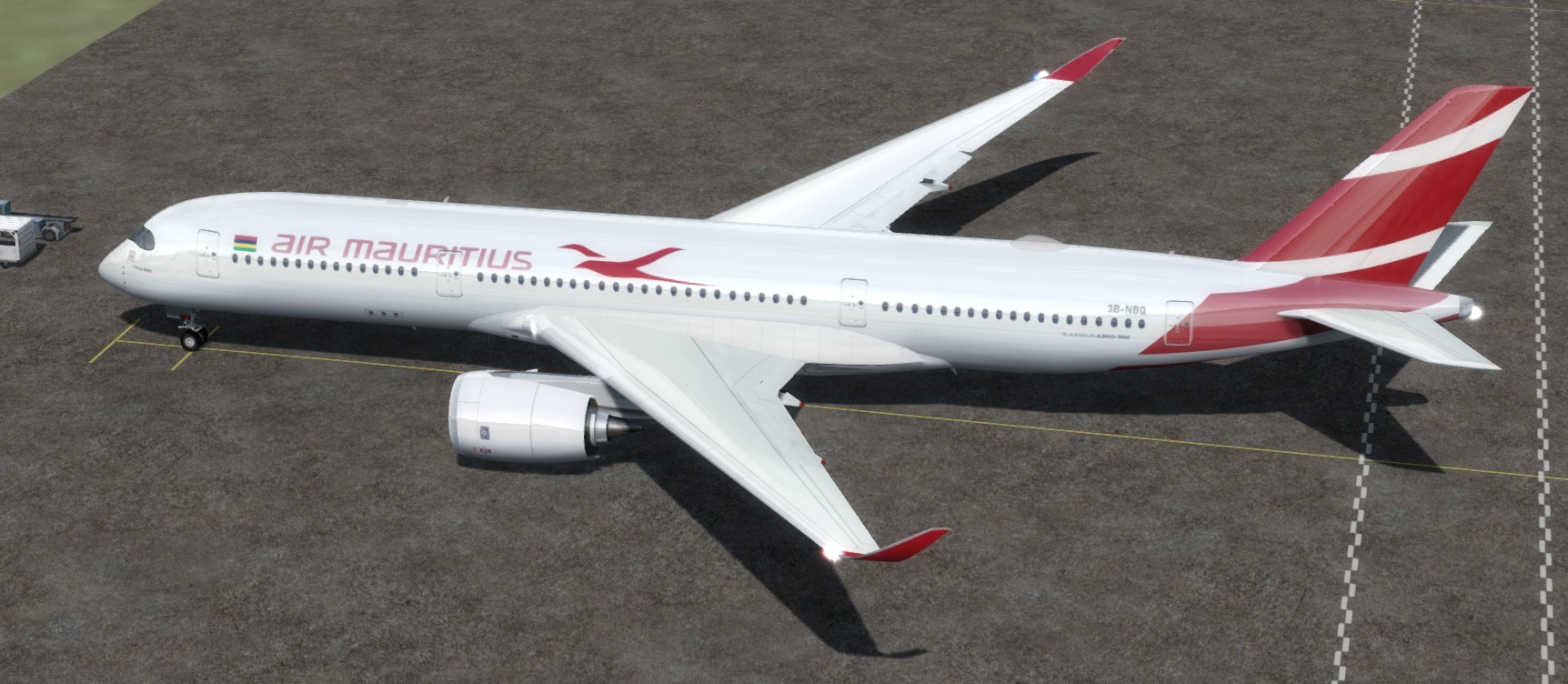 More images for FSX%2FP3D+Airbus+A350-900XWB+Air+Mauritius+package+v2