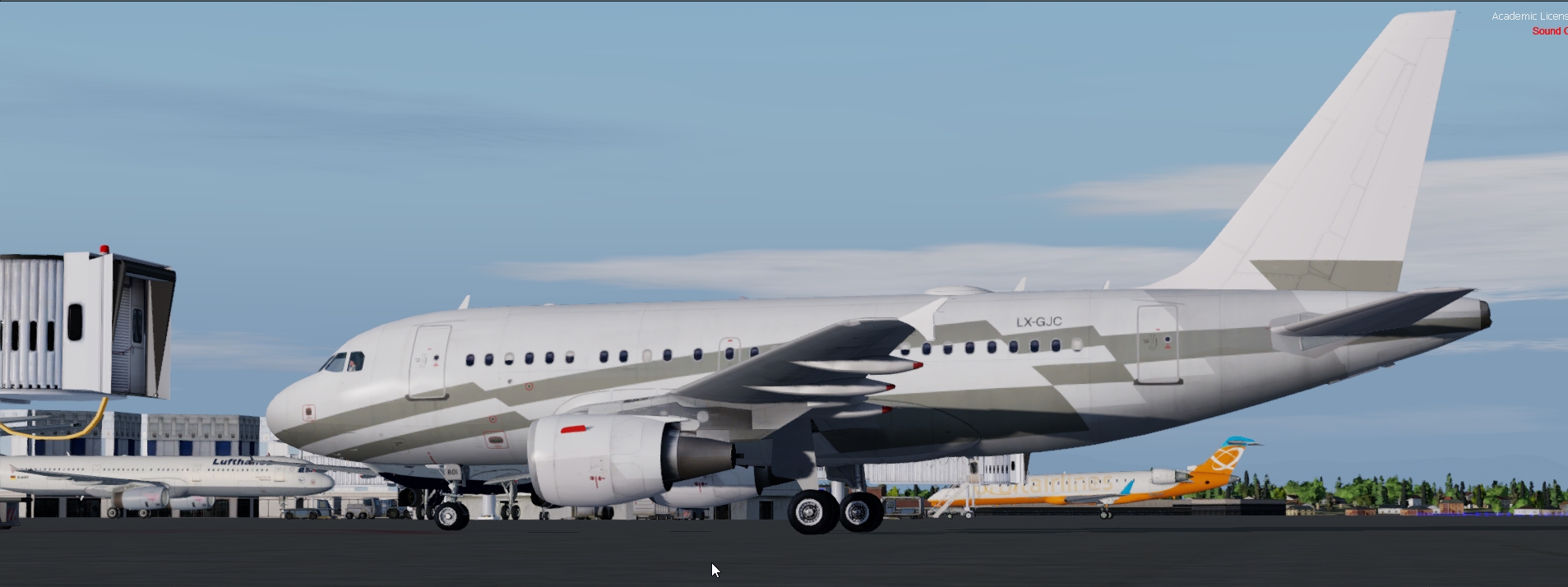 More images for FSX%2FP3D+Airbus+ACJ318+Global+Jet++Luxembourg+package