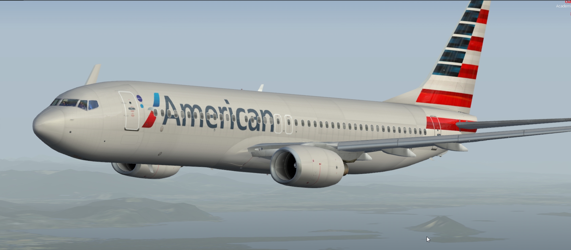 More images for FSX%2FP3D+Boeing+737-800+American+Airlines+package+V2
