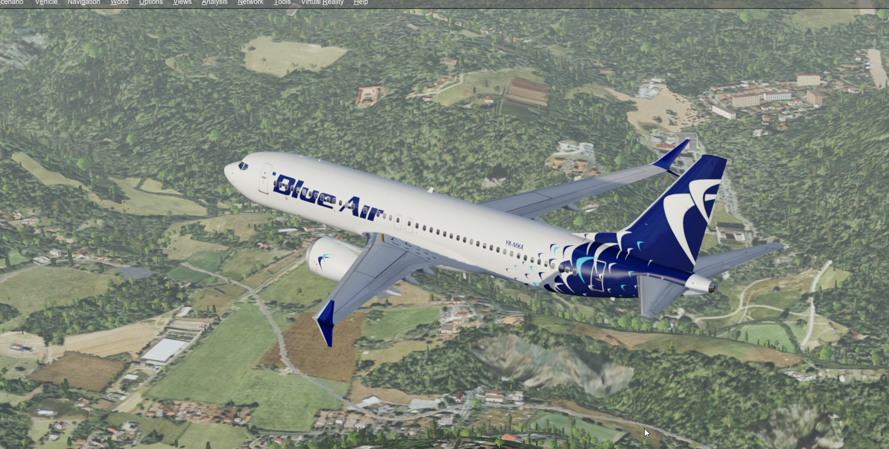 More images for FSX%2FP3D+Boeing+737+Max+8+Blue+Air+package+with+new+Max+VC