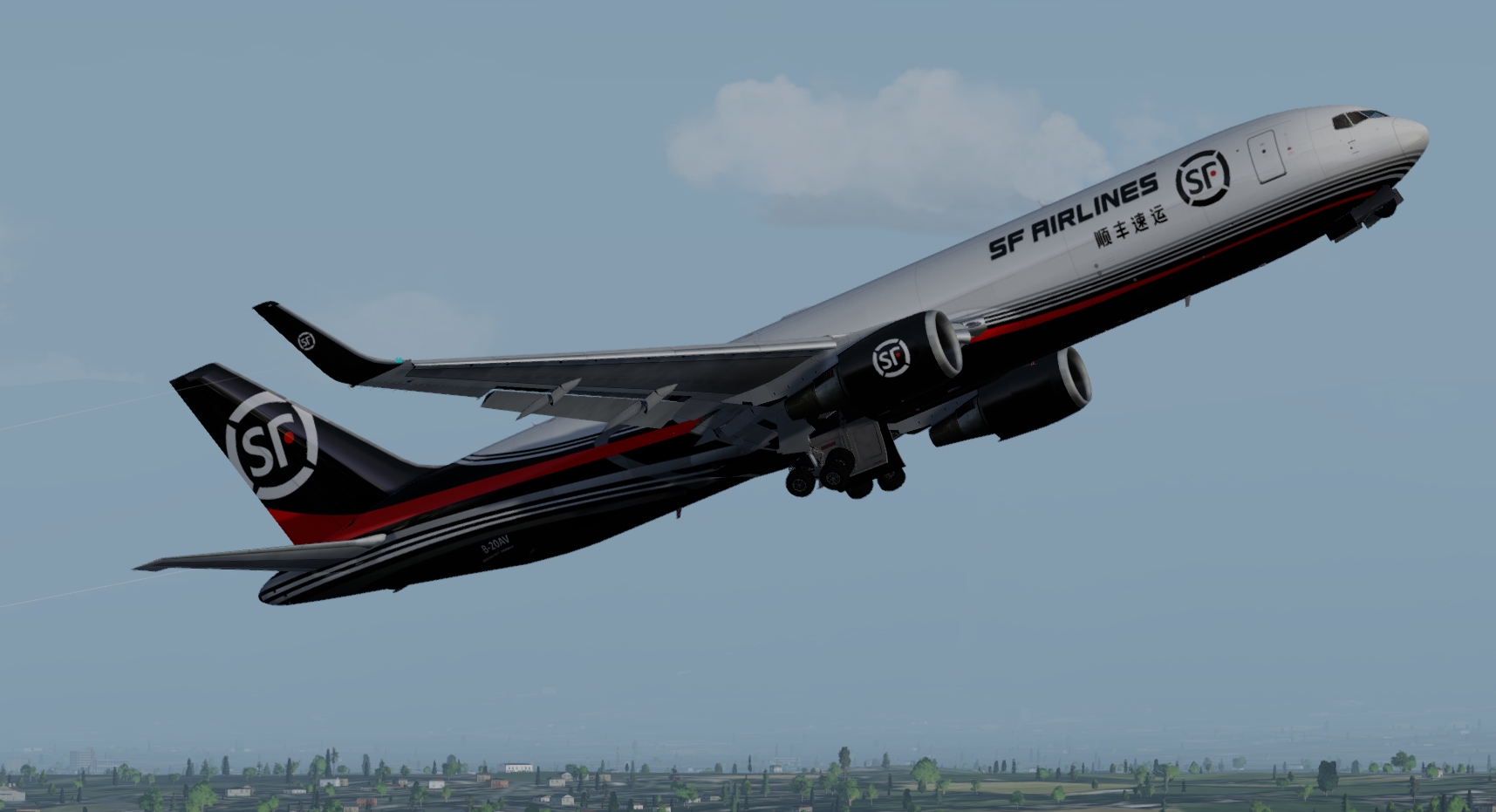 More images for FSX%2FP3D+Boeing+767-300BCF+SF+Airlines+package+V2